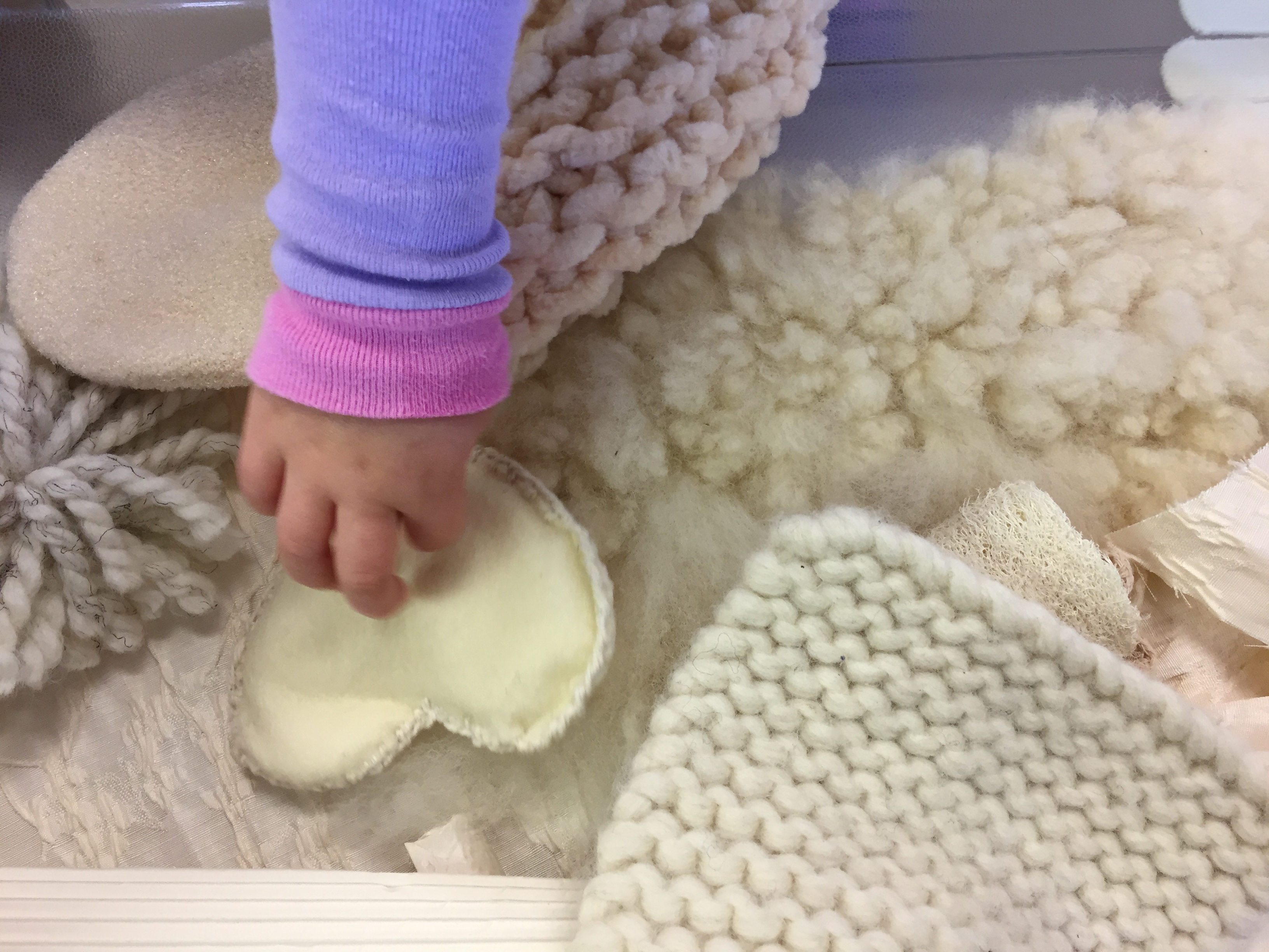 Queen's Park Preschool Newsletter | Texture exploration